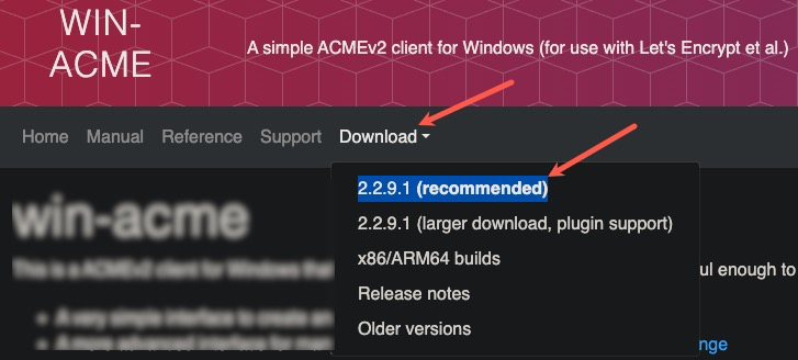 Using win-acme with ACME on EJBCA – Keyfactor Support